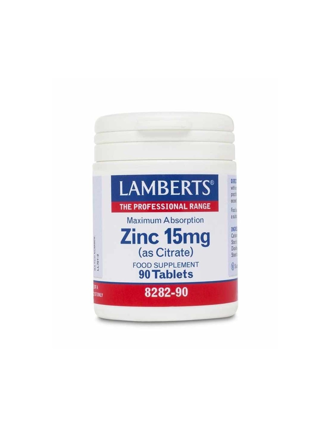 ZINC 15 MGR 90 TAB LAMBERTS